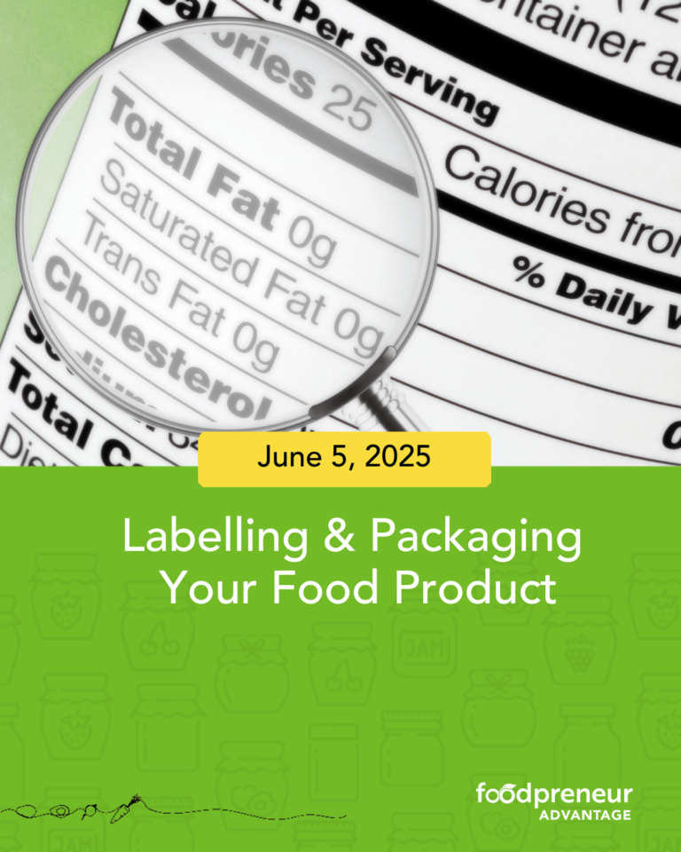 Labelling & Packaging Your Food Product - Small Business ...